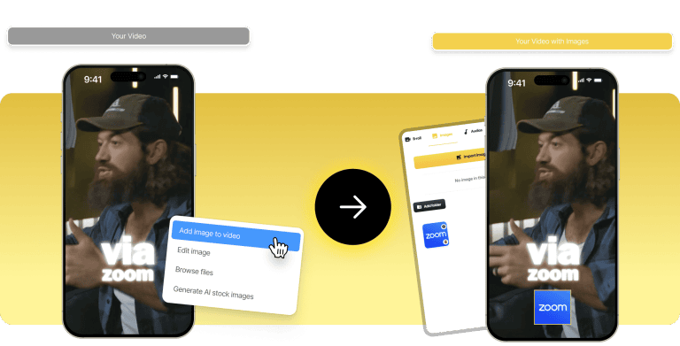 Add Image to Video Online: Free, No Watermark